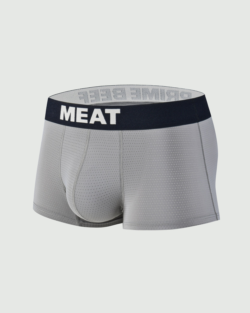 PERFORMANCE TRUNK – CLASSIC / ONYX GREY – MEAT® SPORTSWEAR